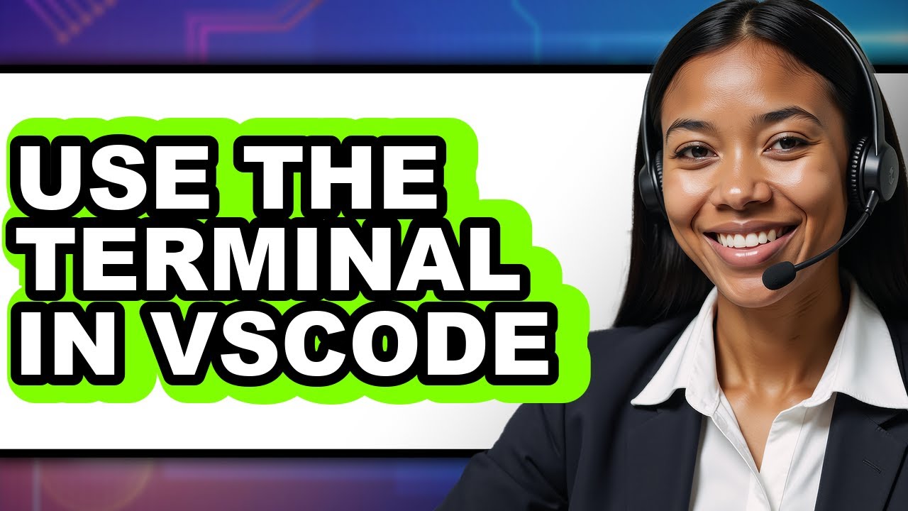 How to Use the Terminal in Vscode - Step by Step - YouTube
