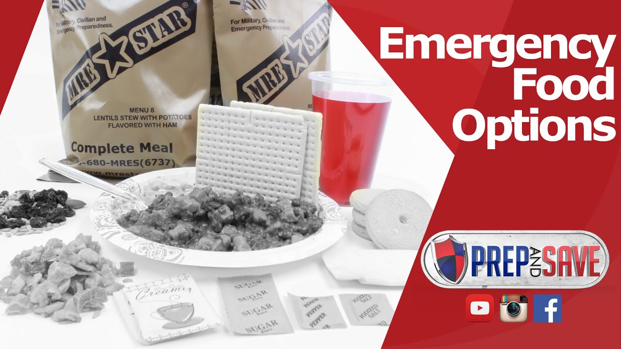 Emergency Food Overview | PREP AND SAVE - YouTube