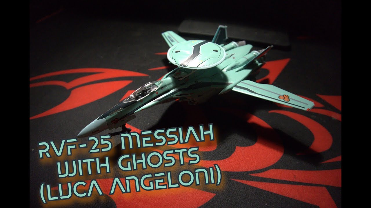 RVF-25 Messiah + Ghosts (Luca Angeloni) - Timelapse Build [1/72 Bandai ...