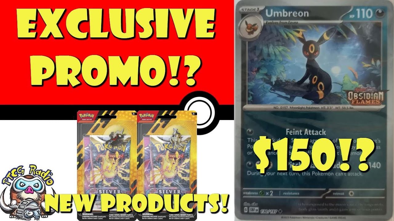 New Products Revealed & Exclusive Umbreon Promo for 1 Country Only ...