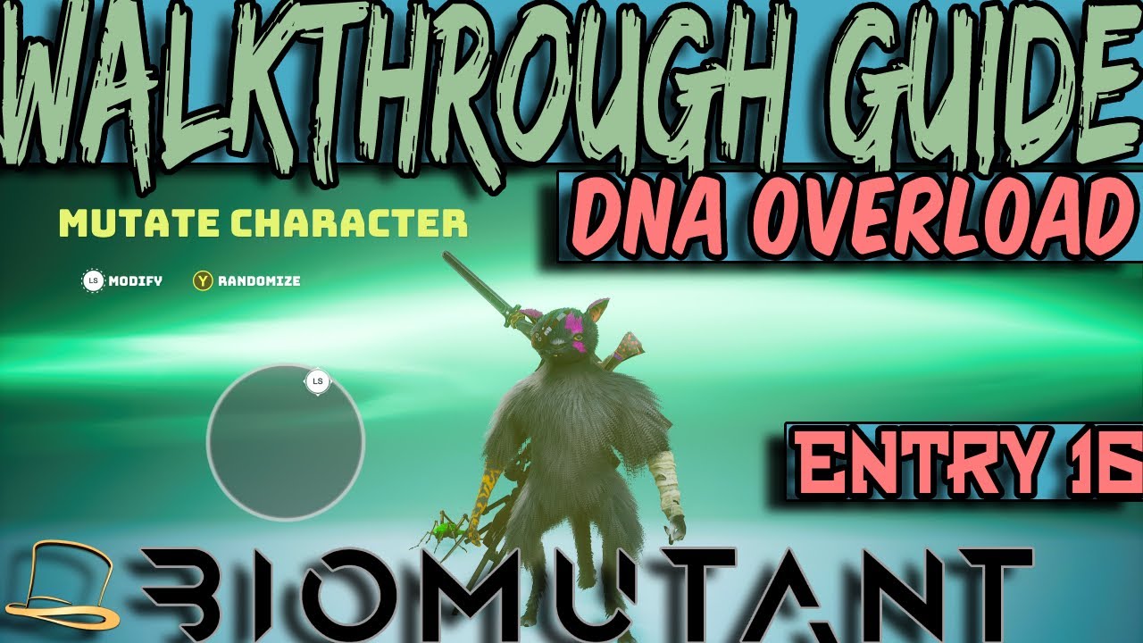 BIOMUTANT WALKTHROUGH GUIDE - DNA OVERLOAD (PART 16) Achievement ...