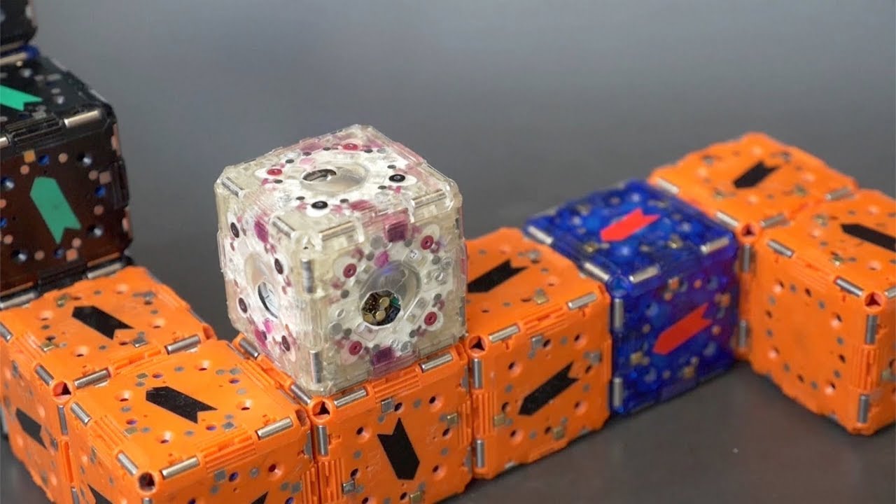 MIT’s Self-Assembling Robotic Cubes May Help Save Lives - YouTube