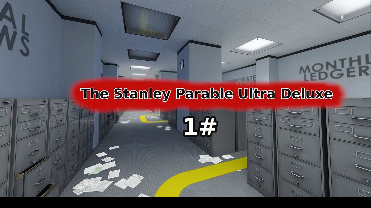 The Stanley Parable Ultra Deluxe E1 Normal Ending - YouTube