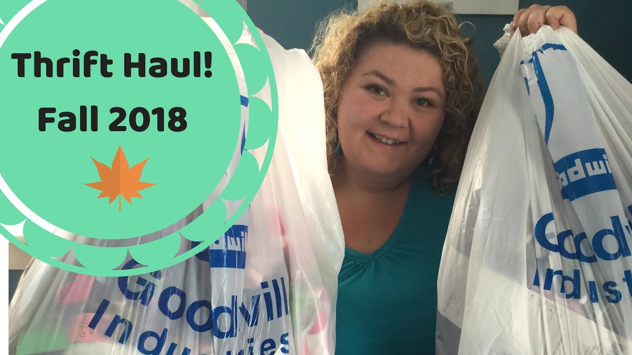 Fall 2018 Clothing Thrift Haul | Baby And Toddler | Goodwill And ...