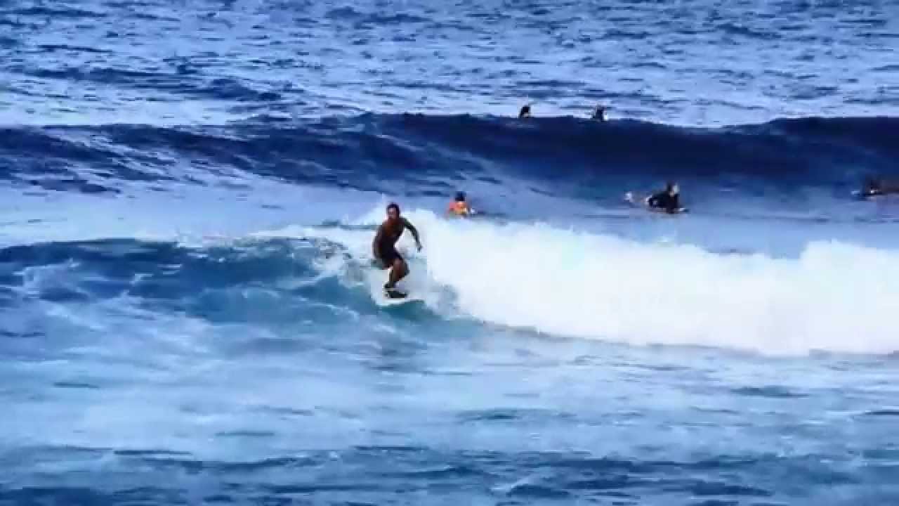 Surfing in Bathsheba Barbados - YouTube