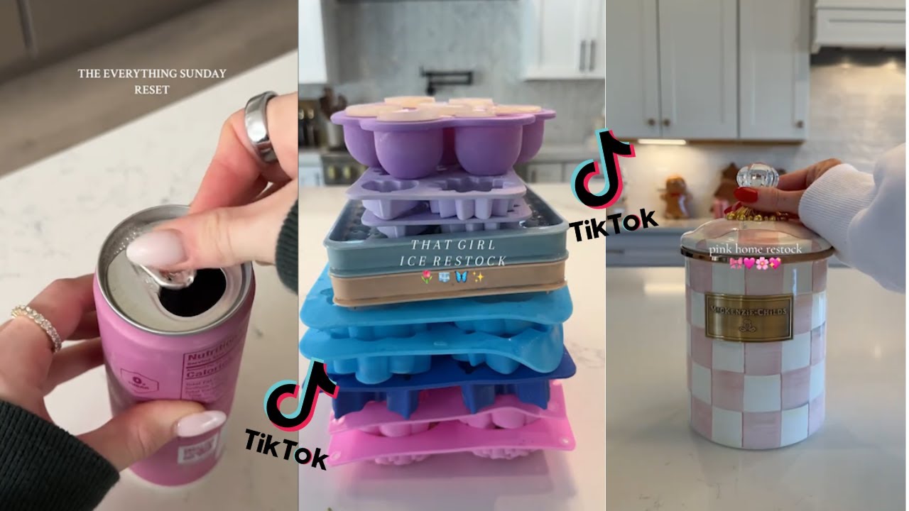 Quick 7 minute Satisfying TikTok ASMR Restocking and Cleaning - YouTube