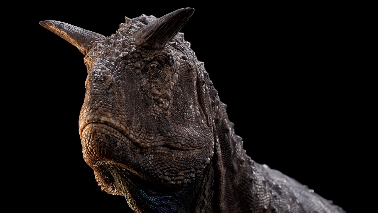 Carnotaurus Animations WIP - YouTube