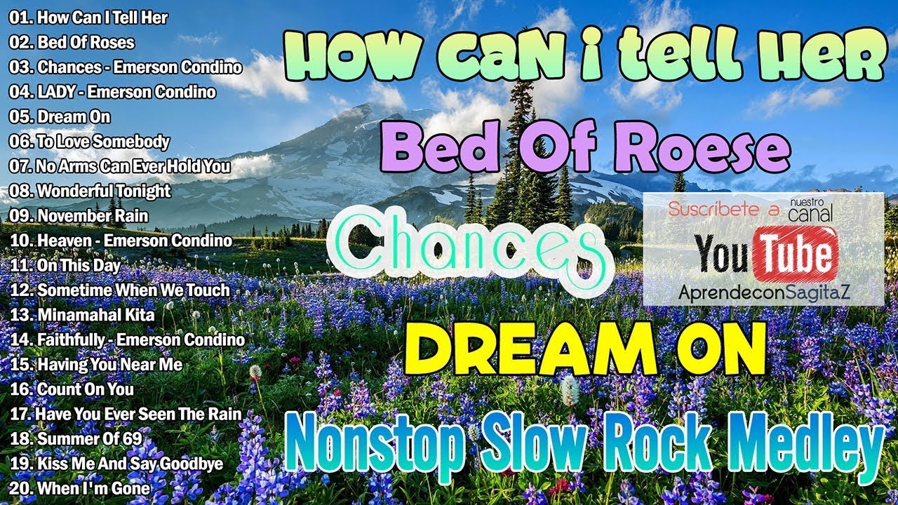 Best Nonstop Slow Rock Love Songs - Emerson Condino Nonstop Collection ...