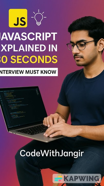JavaScript Interview Question: What is JS? #codewithjangir #javascript #interview #education ...