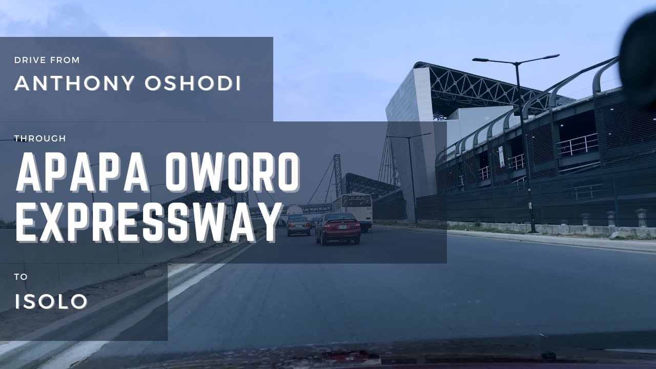 Drive from Anthony Oshodi through Okota to Isolo - YouTube