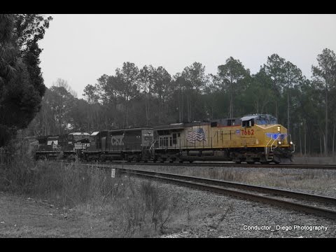 [HD] CSX K876 w/ Union Pacific and Norfolk Southern - YouTube