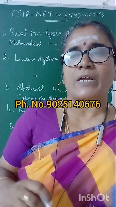 CSIR-NET-MATHEMATICS-REFERENCE BOOKS-ONLINE CLASSES-TAMIL-PROBLEMS SOLVING #csirnetmaths # ...