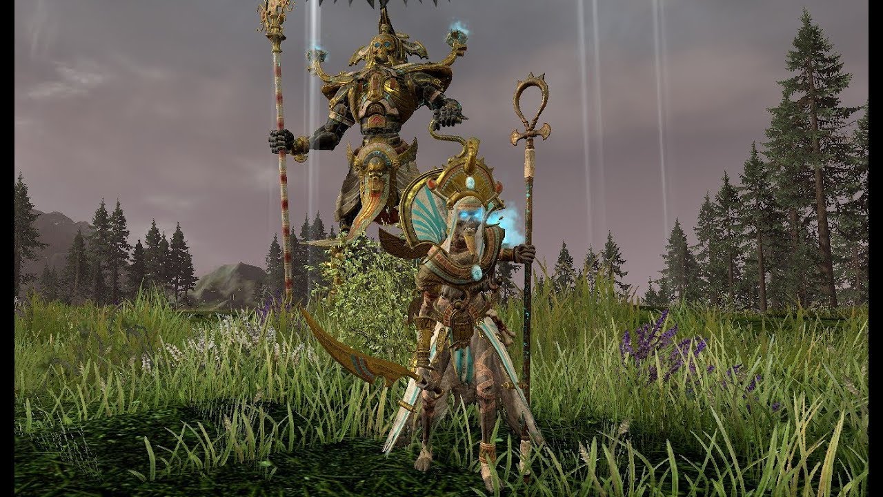 Warhammer total war 2(Tomb Kings)Grand Hierophant Khatep - Grand ...