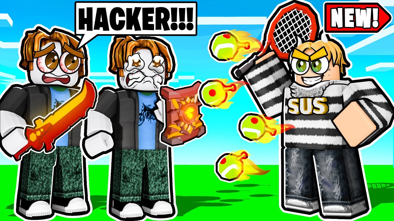 The *NEW* Tennis Racket is OVERPOWERED.. (Roblox Bedwars) - YouTube