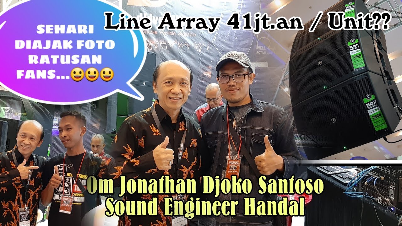 KETEMU MASTER JONATHAN DJOKO SANTOSO | SOUND ENGINEER KONDANG - YouTube