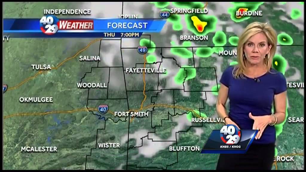 Laura Huckabee Weather Webcast April 24th - YouTube