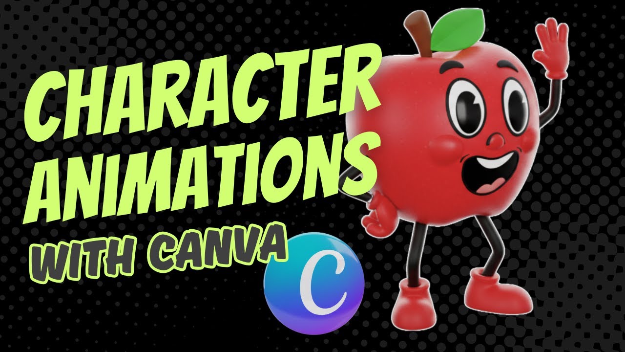 Canva Animations for Beginners: Make a Fully Animated Talking Cartoon ...