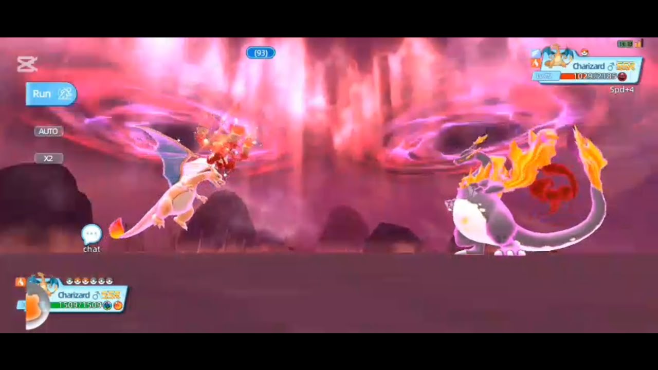 My first battle with leon and his G-Max Charizard | Dynamax | Ultra Era ...