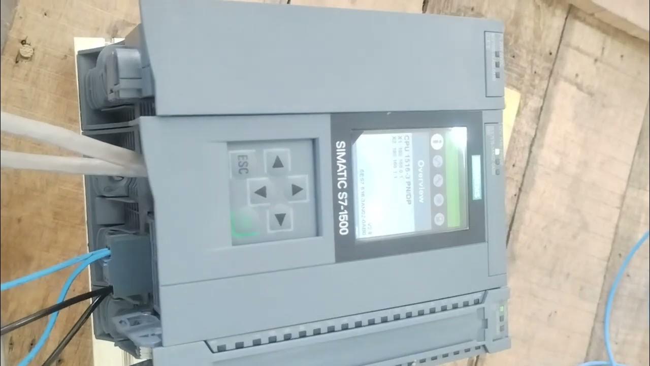 How to Upload/Download program from s-7 1200/ 1500 PLC//TIA portal ...