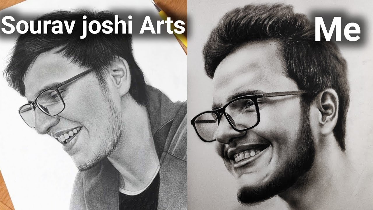 Drawing @Triggered Insaan || How to Shade a face step by step - YouTube