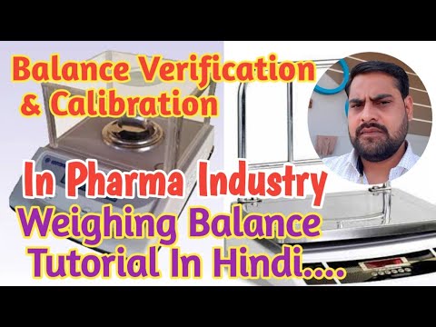 Balance Verification & Calibration In Pharma|RBF - YouTube