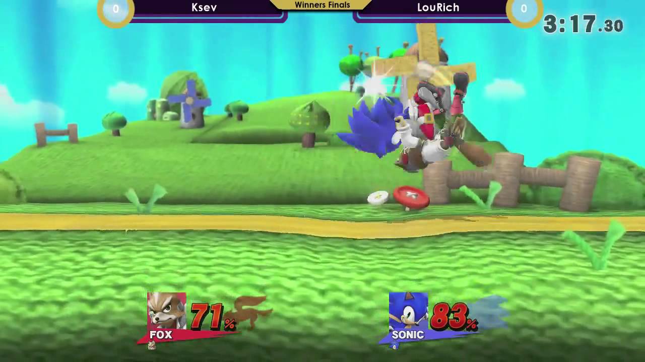 SPAU4 SWF: LouRich (Sonic) vs Ksev (Fox) - YouTube