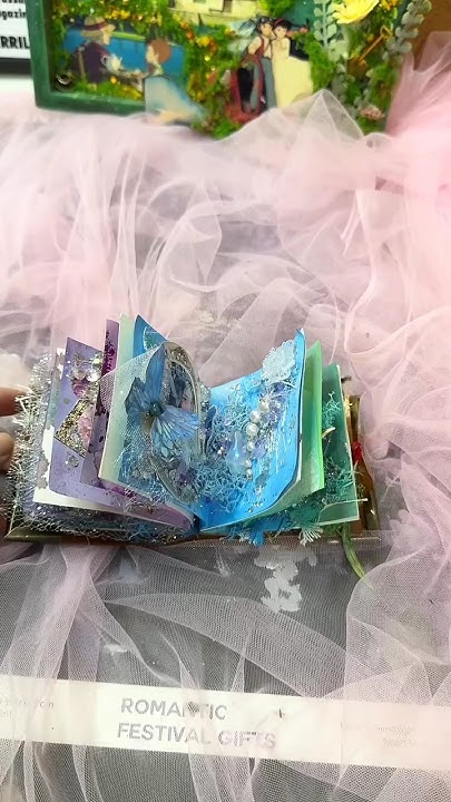my mini book art#art#netart#painting#diy#artandcraft#trendingshorts# ...