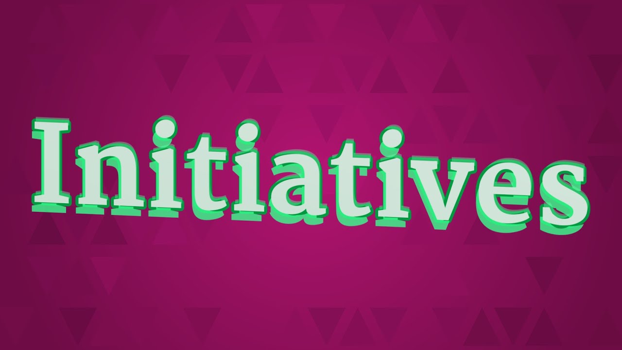 INITIATIVES pronunciation • How to pronounce INITIATIVES - YouTube