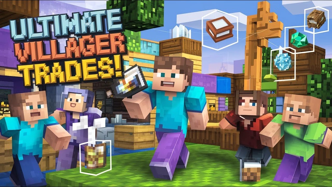 MAKING TRADING VILLAGERS IN SLIME SMP | OP GAMER SLIME - YouTube