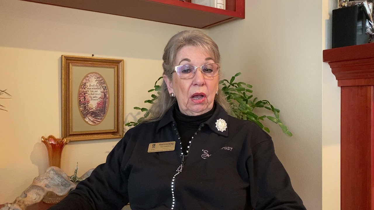 Sharron King, Past President - YouTube