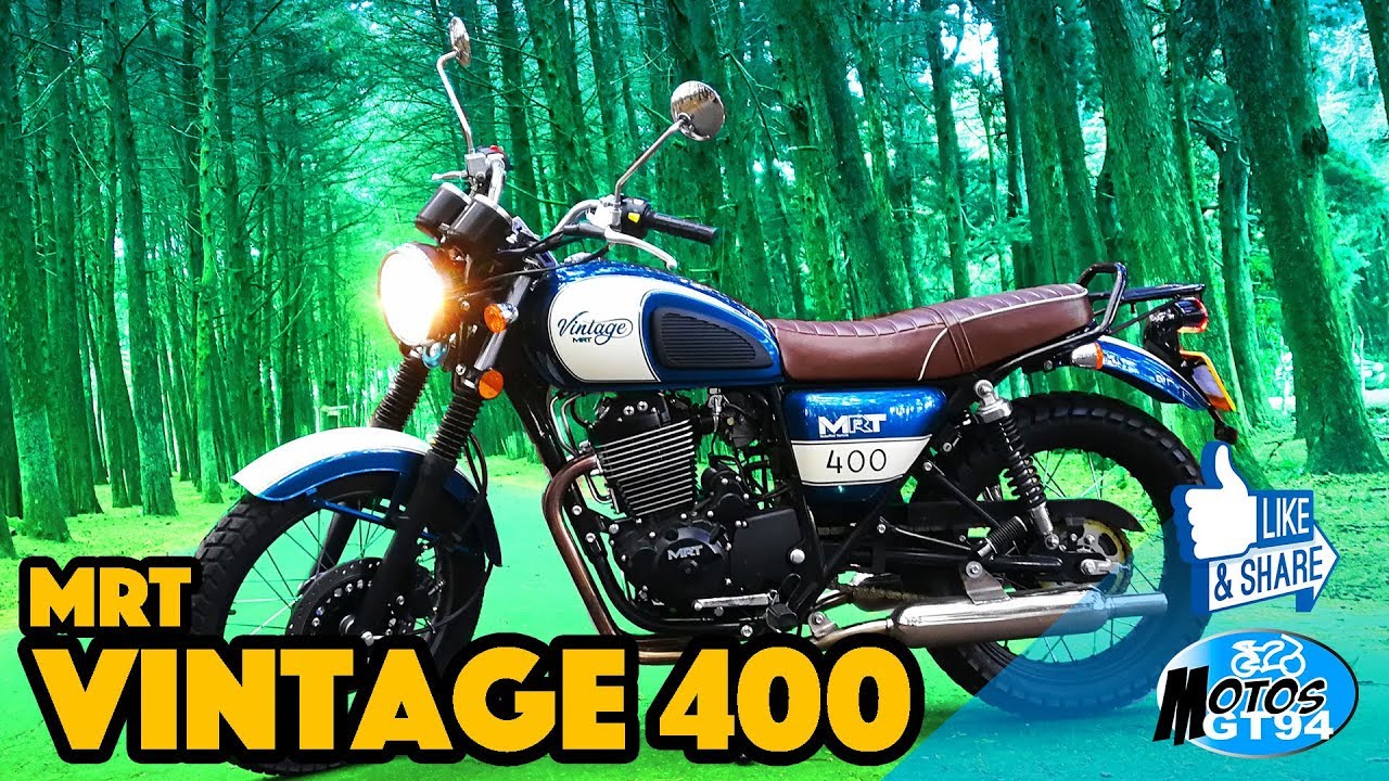 MRT Vintage 400 - VENTO LUCKY 7 - test drive - MotoVlog - motosGT94 ...