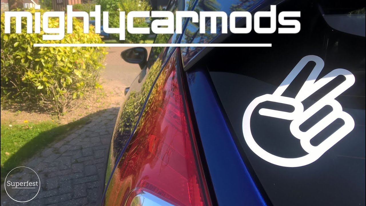 Mighty Car Mods Stickers - Ford Fiesta ST - YouTube