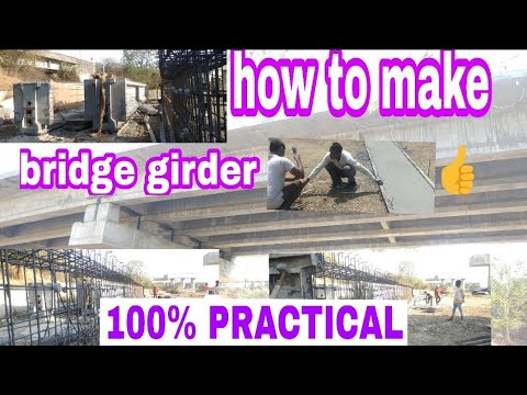 how to make PSC girder. All details of PSC Girder Hindi. - YouTube