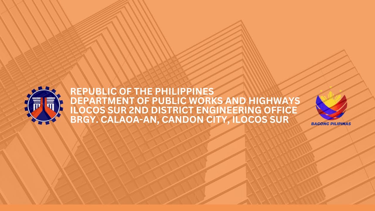 Procurement Livestream for DPWH Ilocos Sur 2nd DEO on October 21, 2024 ...