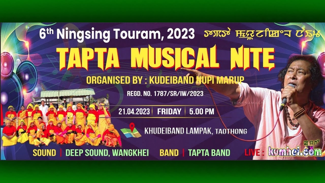 TAPTA NITE || KUDEIBAND TAOTHONG || 21 APRIL 2023 - YouTube