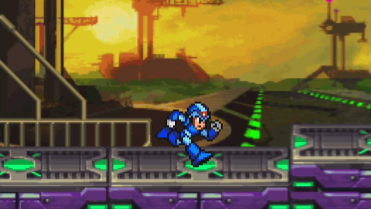 Mega Man X4 Space Port Stage (SNES Style Remix) - YouTube