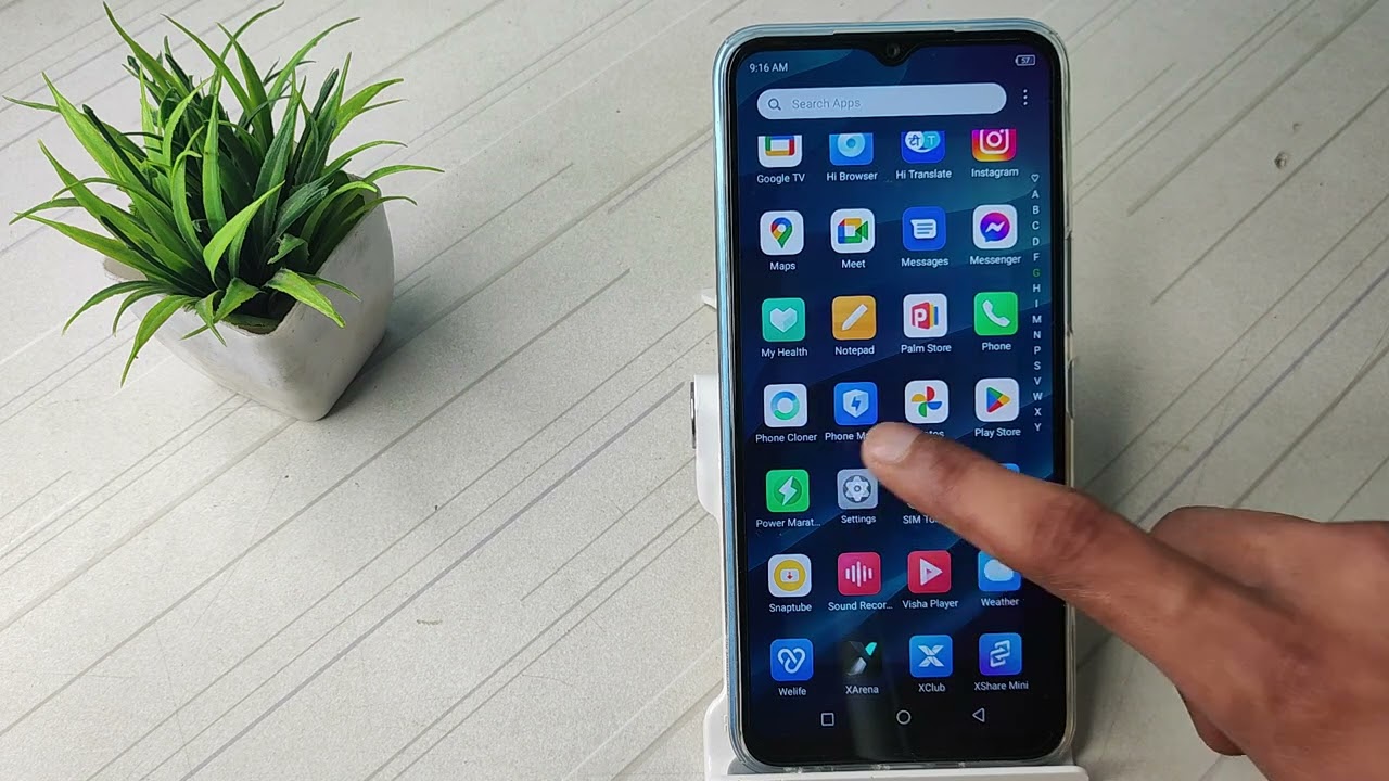 how to on auto rotate mode in infinix hot 12 pro - YouTube