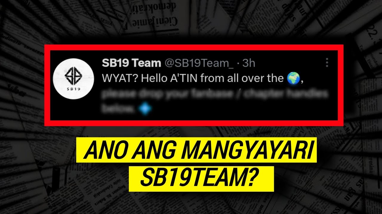 SB19 TEAM IS COOKING SOMETHING HUGE? - YouTube
