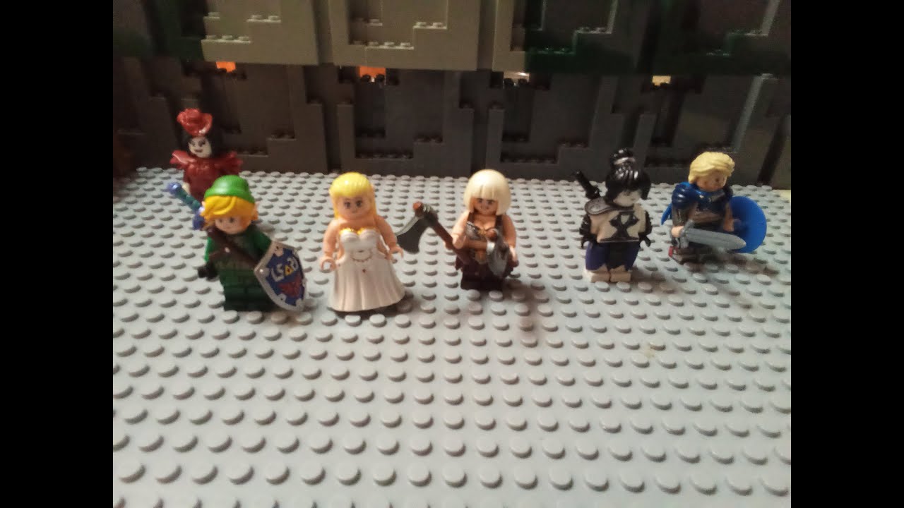 Lego custom mini figures episode 1 - YouTube