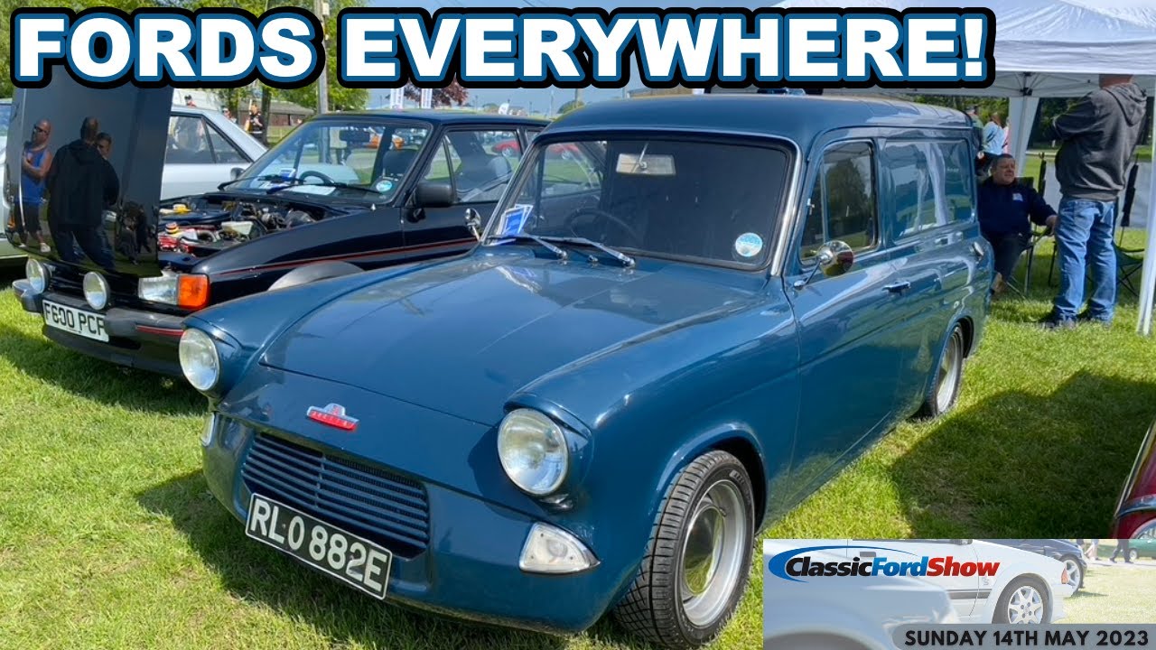 I ATTEND THE CLASSIC FORD SHOW 2023 - YouTube
