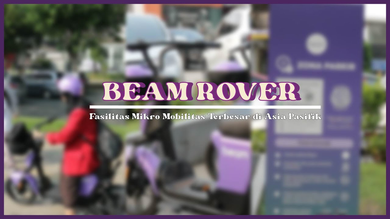 SERU-SERUan : KELILING BINTARO PAKE SEPEDA BEAM! - YouTube