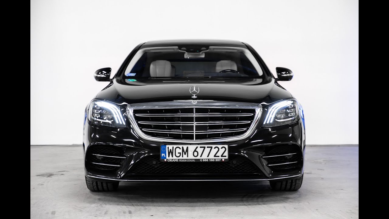 Mercedes S560 4Matic Long 2019, w pakiecie AMG. - YouTube
