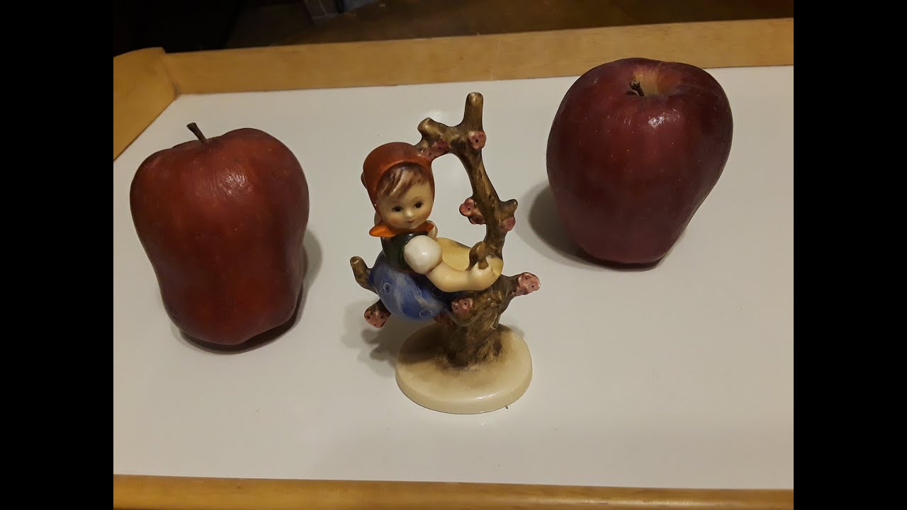 Hummel Figurine #141 Apple Tree Girl - YouTube