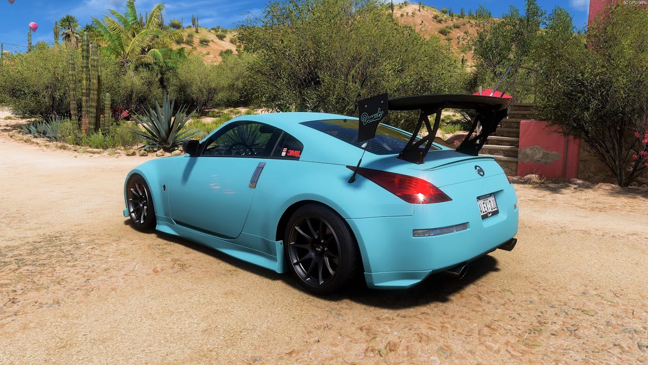 Forza Horizon 5 . Nissan Donut Media 350Z 'Low Car' 2004 . Car Show ...