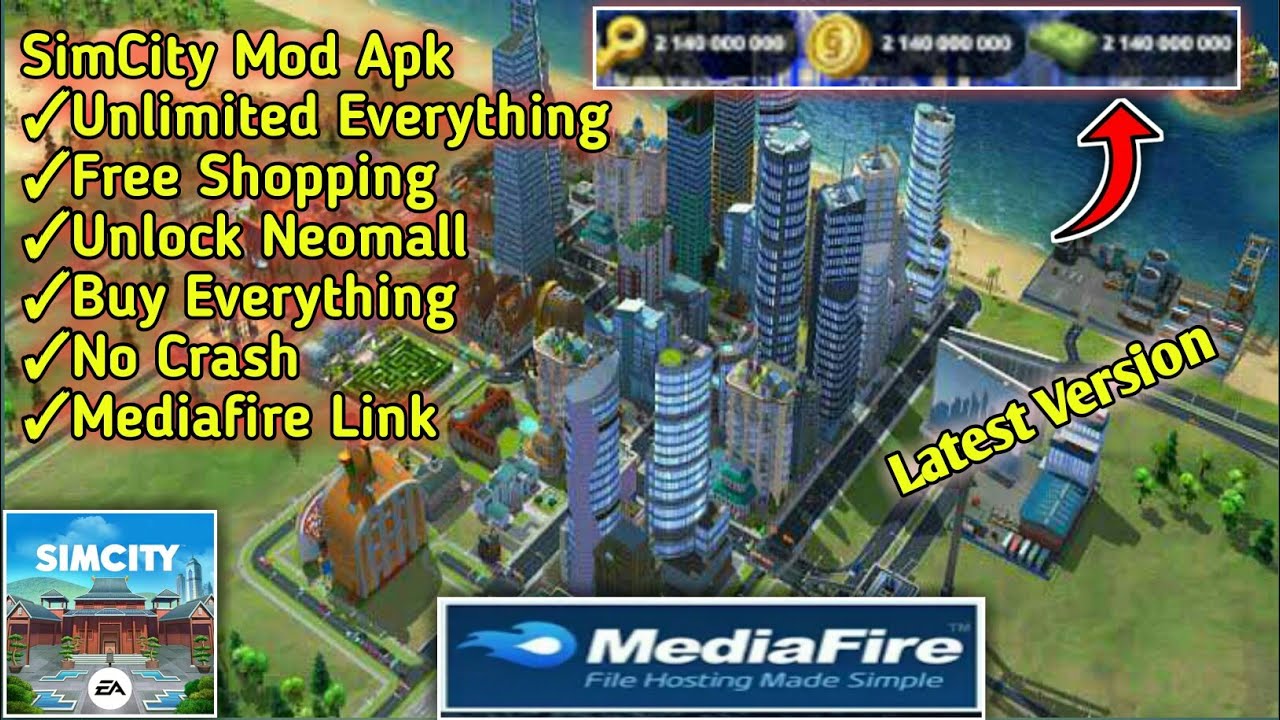 Simcity Buildit Mod Apk 2024 Unlimited Money Free Shopping Download now ...