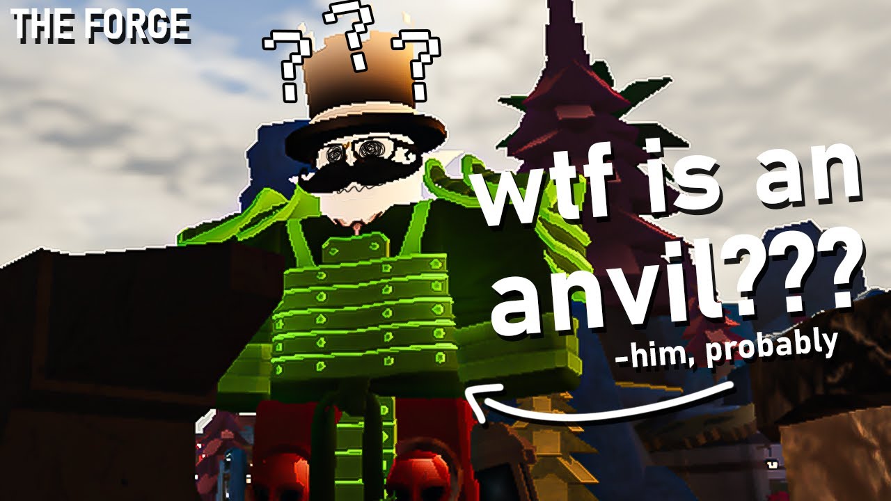 Roblox THE FORGE : A Beginner's Experience - YouTube