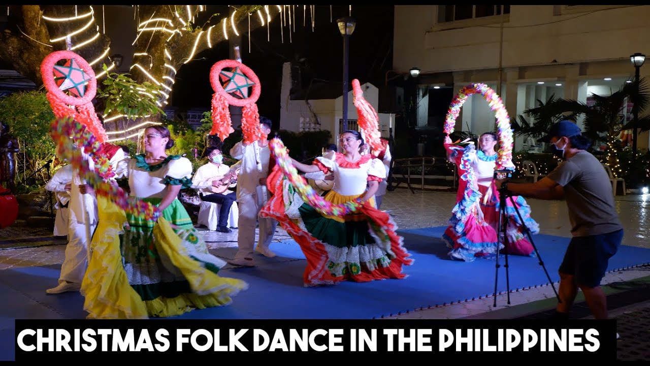 CHRISTMAS FOLK DANCE IN THE PILIPPINES/ JUN SARITA. - YouTube