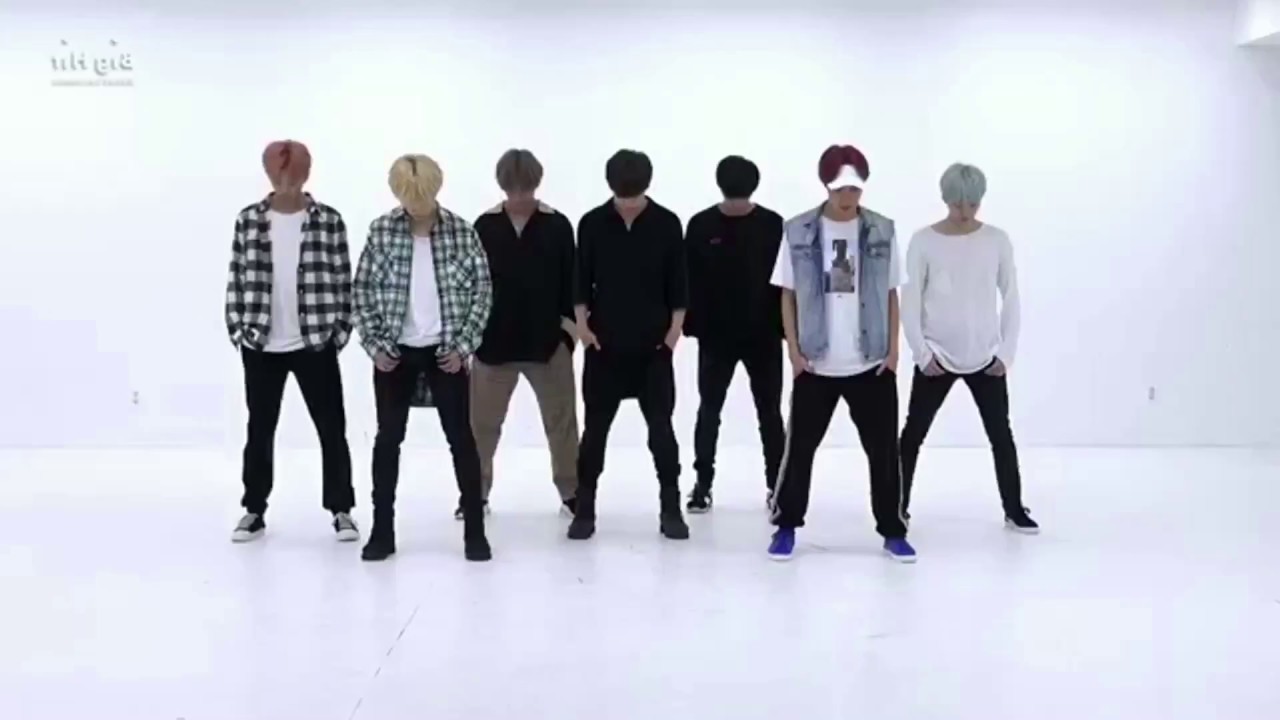Mirrored Bts ‘dna Dance Practice Youtube