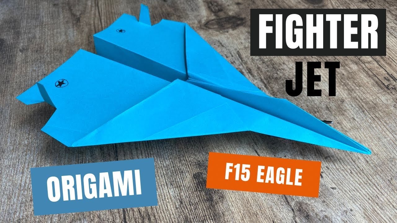 Creating Easy Origami Fighter Jets for Everyone - YouTube