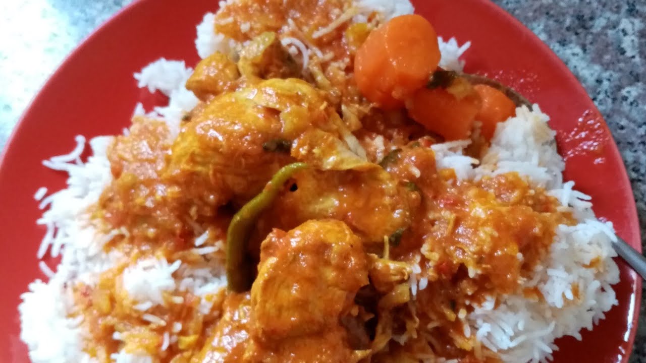 Salona chicken and white rice Arabic food /INDAY KULOT VLOG - YouTube